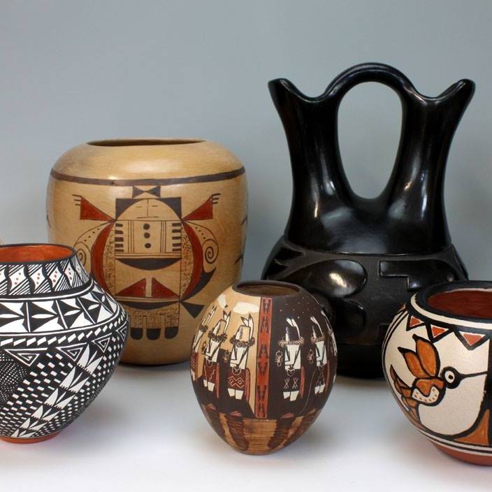 Native American Pueblo Pottery - C & D Gifts Native American Art, LLC C ...